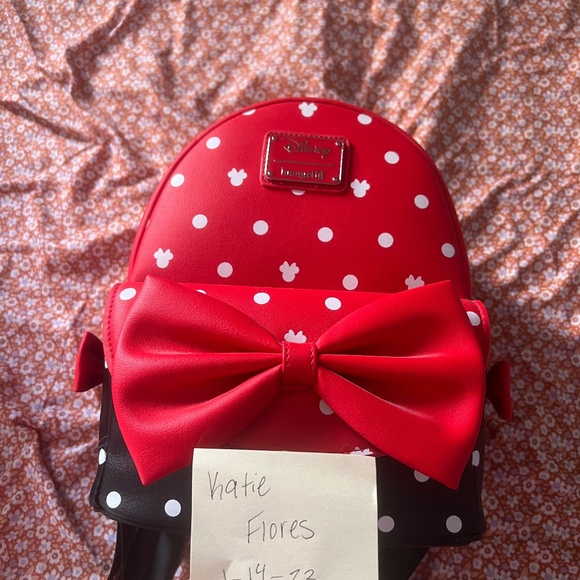 Loungefly | Bags | Minnie Mouse Loungefly Backpack | Poshmark